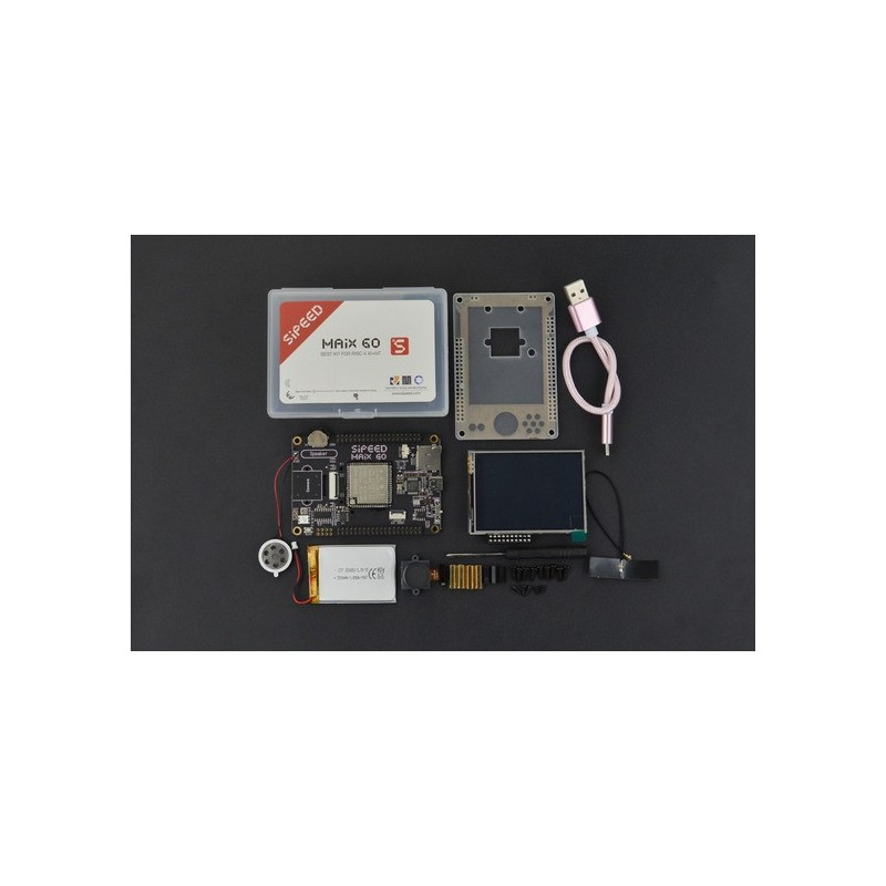 Sipeed MAix GO Suit for RISC-V AI+IoT - evaluation kit with Kendryte ...