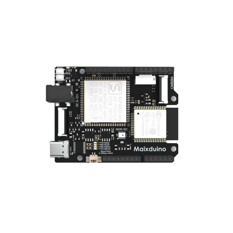Sipeed Maixduino for RISC-V AI+IoT - evaluation kit with Kendryte K210 and ESP32 - Kamami on ...
