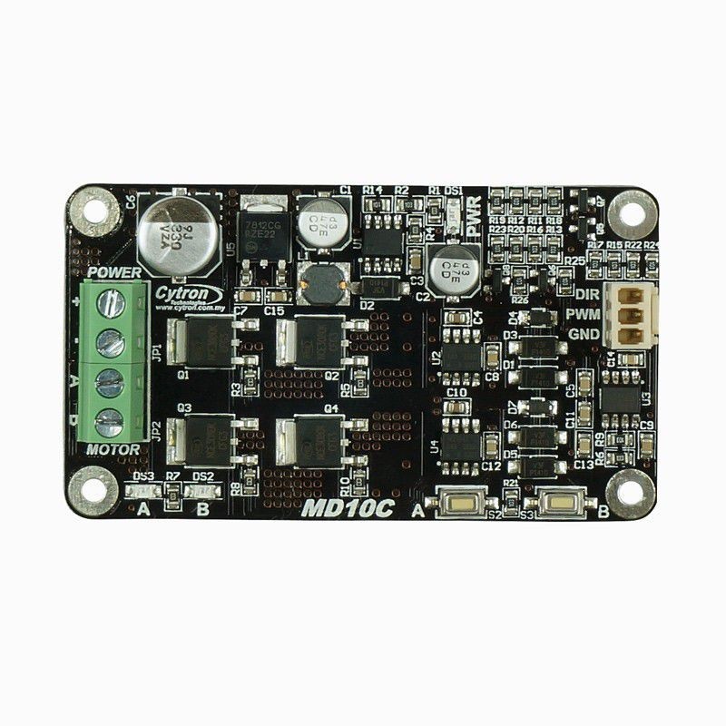 MD10C DC Motor Driver 10A 5V-30V - DC motor controller - Kamami on-line ...