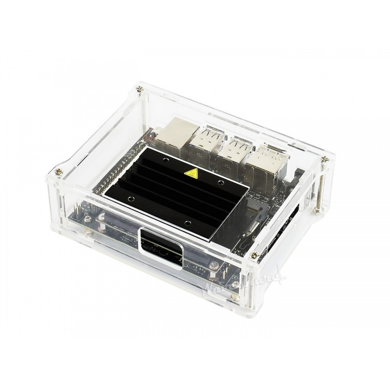 Transparent Acrylic Case for Nvidia Jetson Nano - Waveshare 16566 ...