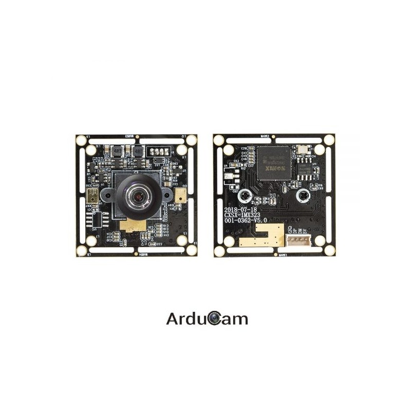 USB 2MP camera module with Sony CMOS IMX323 sensor and microphones - Kamami on-line store