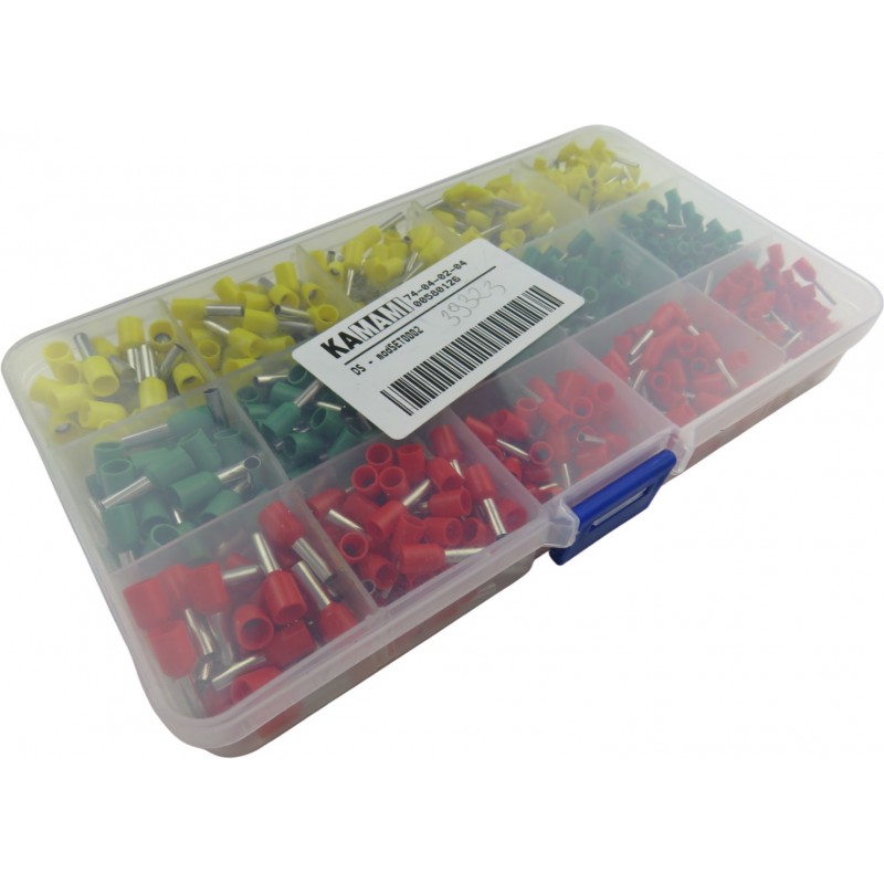 Ferrules terminal - set of 840 pieces - Kamami on-line store