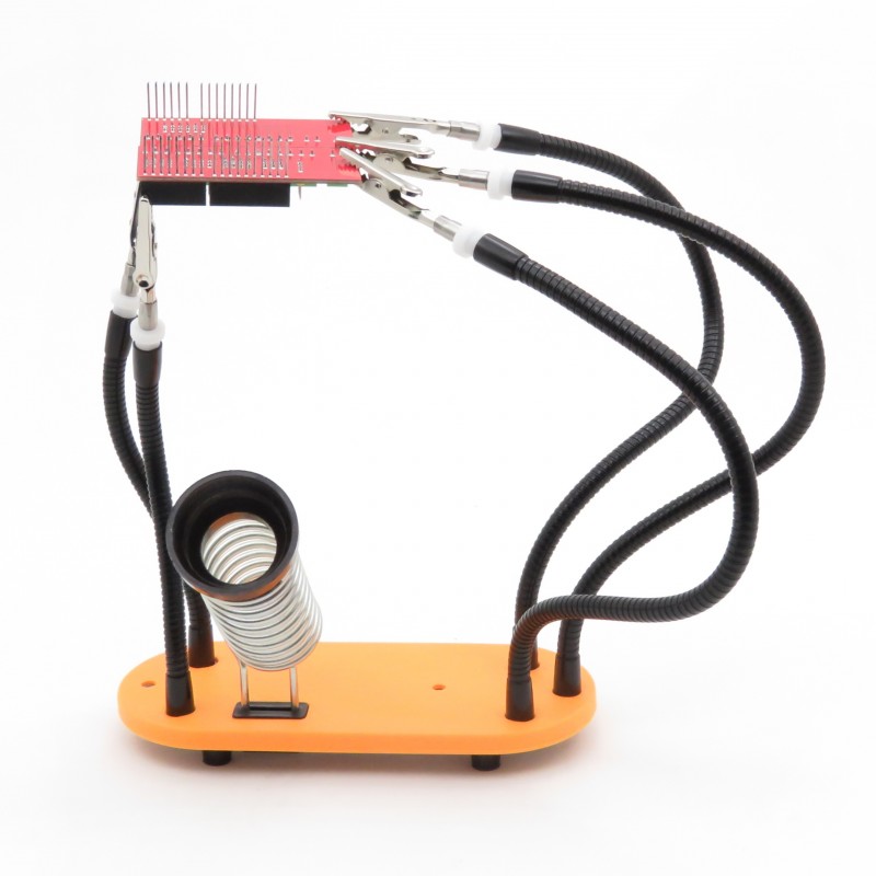 Narzędzie pomocnicze "trzecia ręka" z lupą i podświetleniem LED - sklep ...