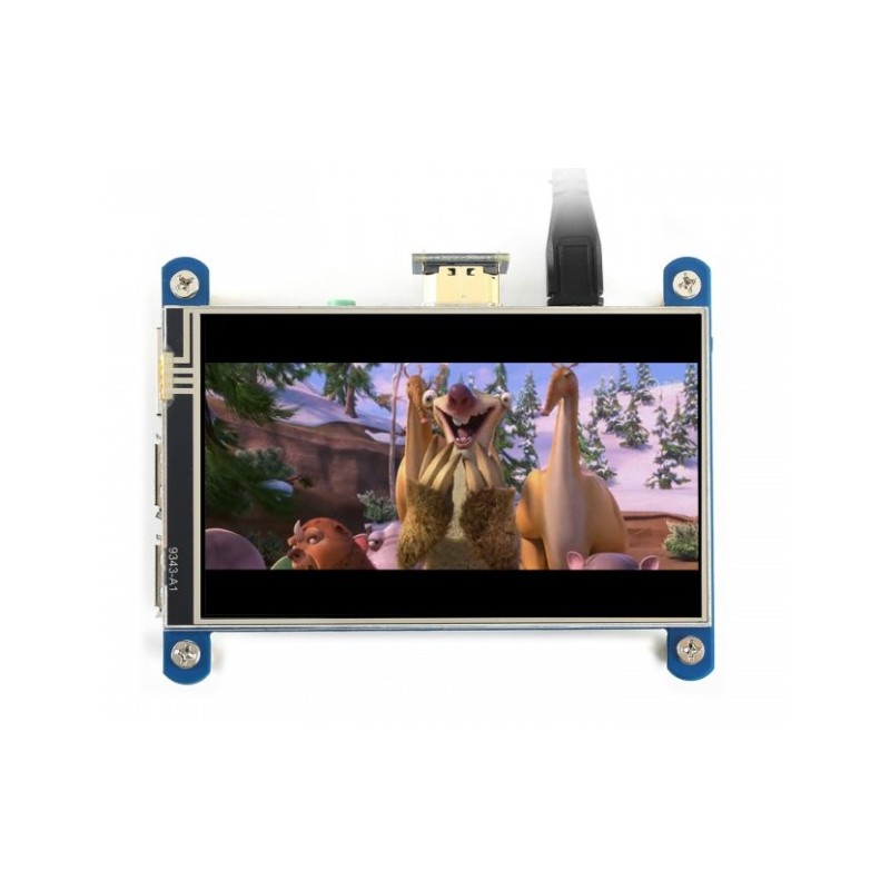 4" (H) HDMI IPS LCD Display with Touch Panel for Raspberry Pi ...