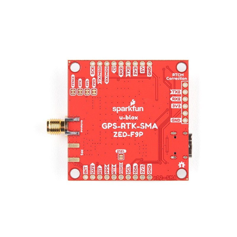 Qwiic GPS-RTK-SMA Breakout - GPS module with ZED-F9P (SMA connector) - Kamami on-line store