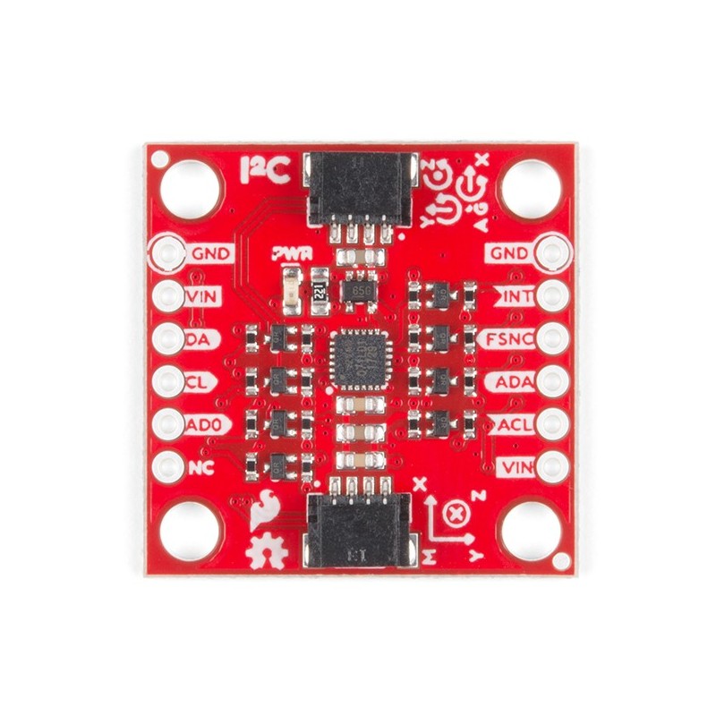 Qwiic 9DoF IMU Breakout - module with 9-axis IMU ICM-20948 sensor ...