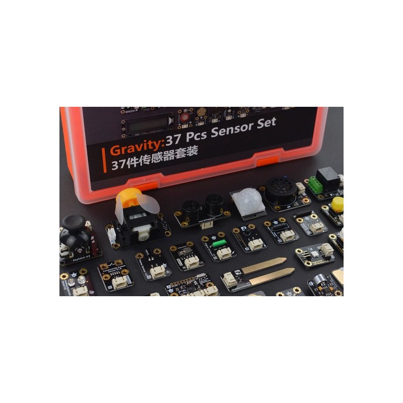 Gravity: 37 Pcs Sensor Set - a set of 37 sensors for Arduino - Kamami on-line store