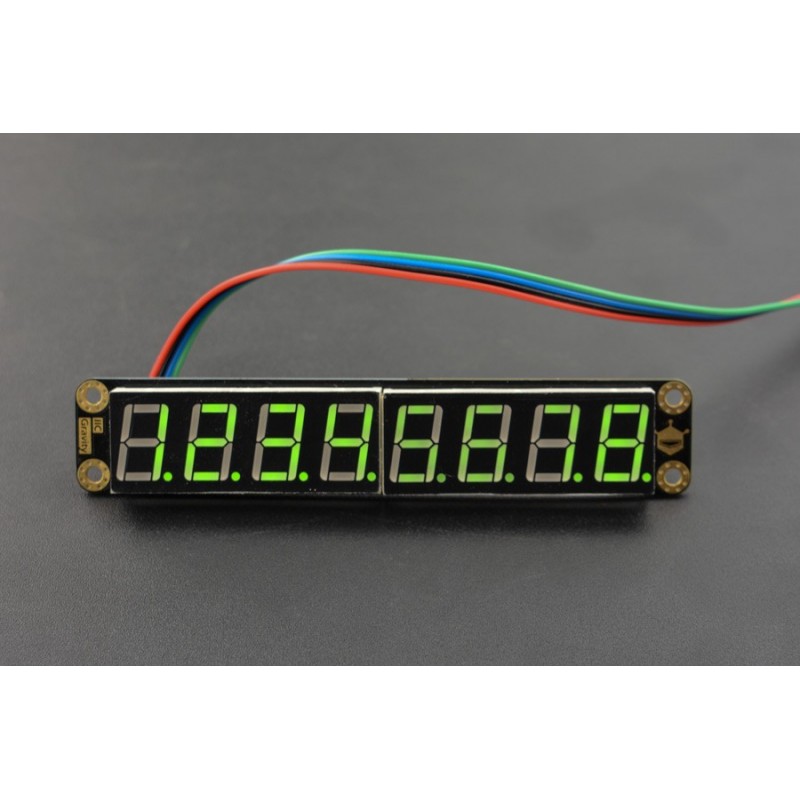 Gravity: 8-Digital LED Segment Display Module - 8-digit LED segment ...