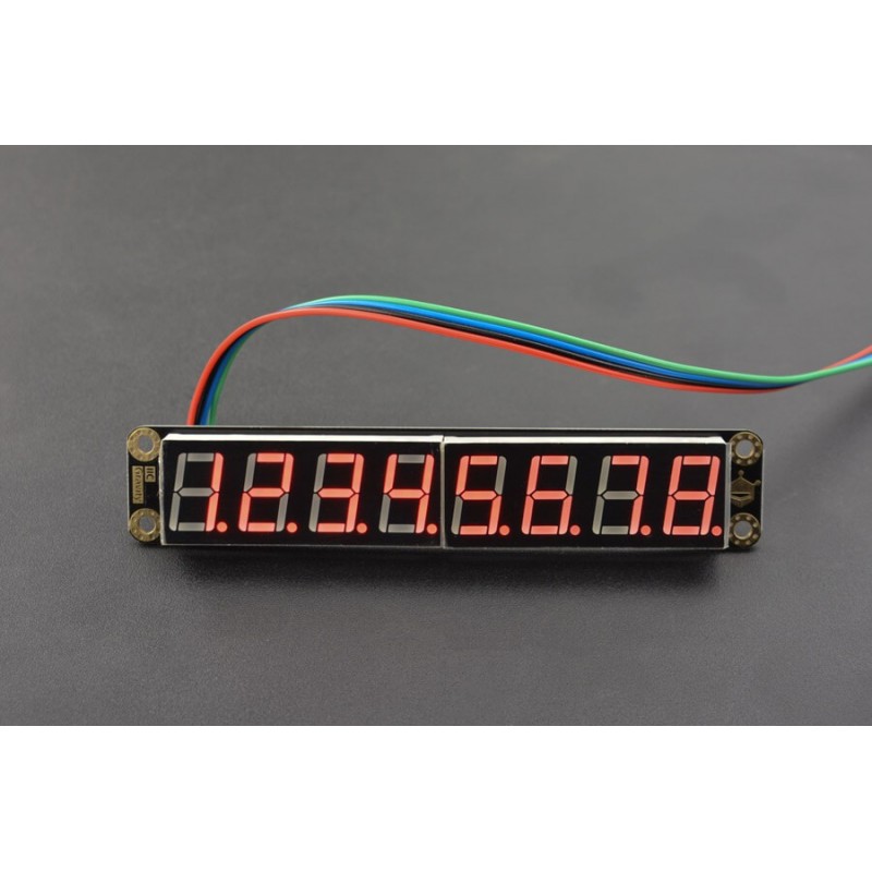Gravity: 8-Digital LED Segment Display Module - 8-digit LED segment ...