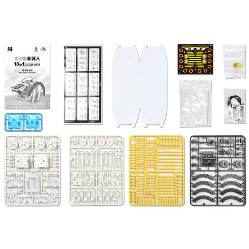 13in1 Educational Solar Robot Kit Power - Kamami on-line store