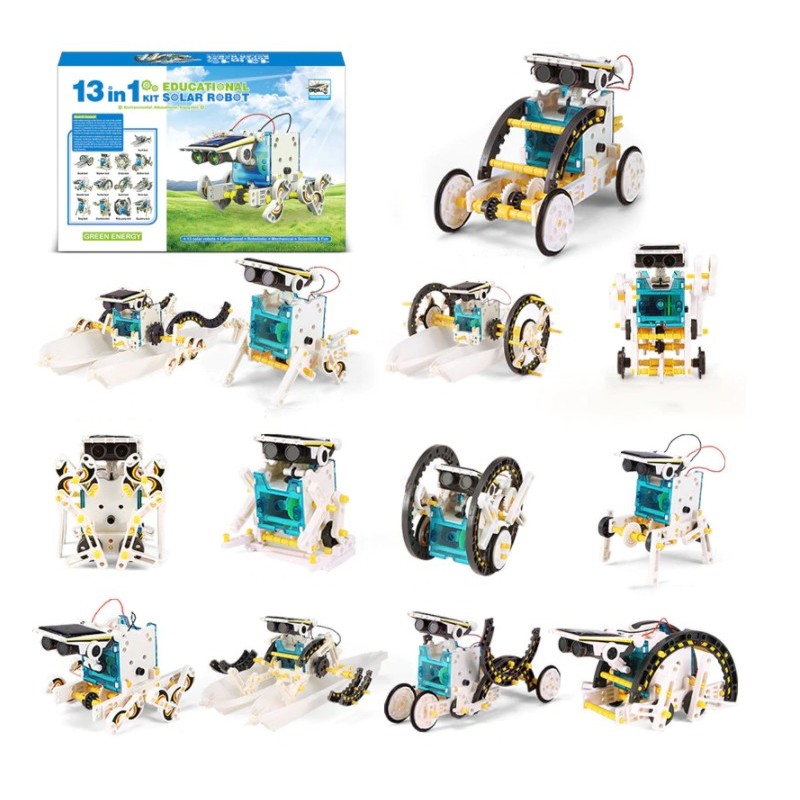 13in1 Educational Solar Robot Kit Power - Kamami on-line store