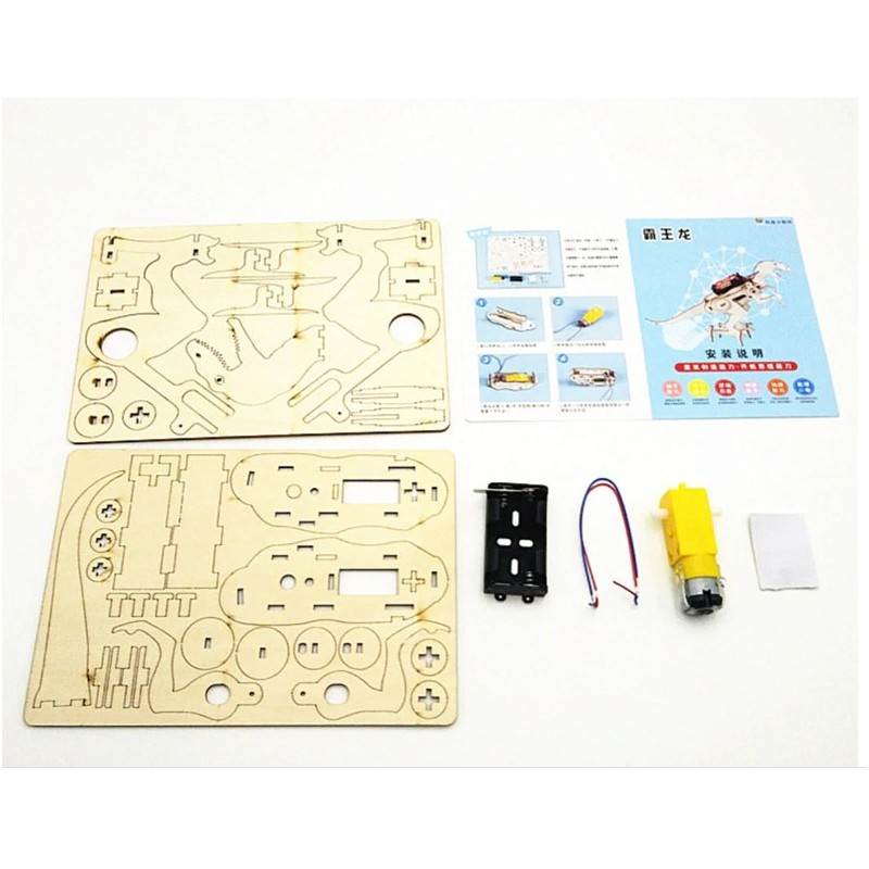Walking dinosaur T-Rex - kit for self-assembly - Kamami on-line store