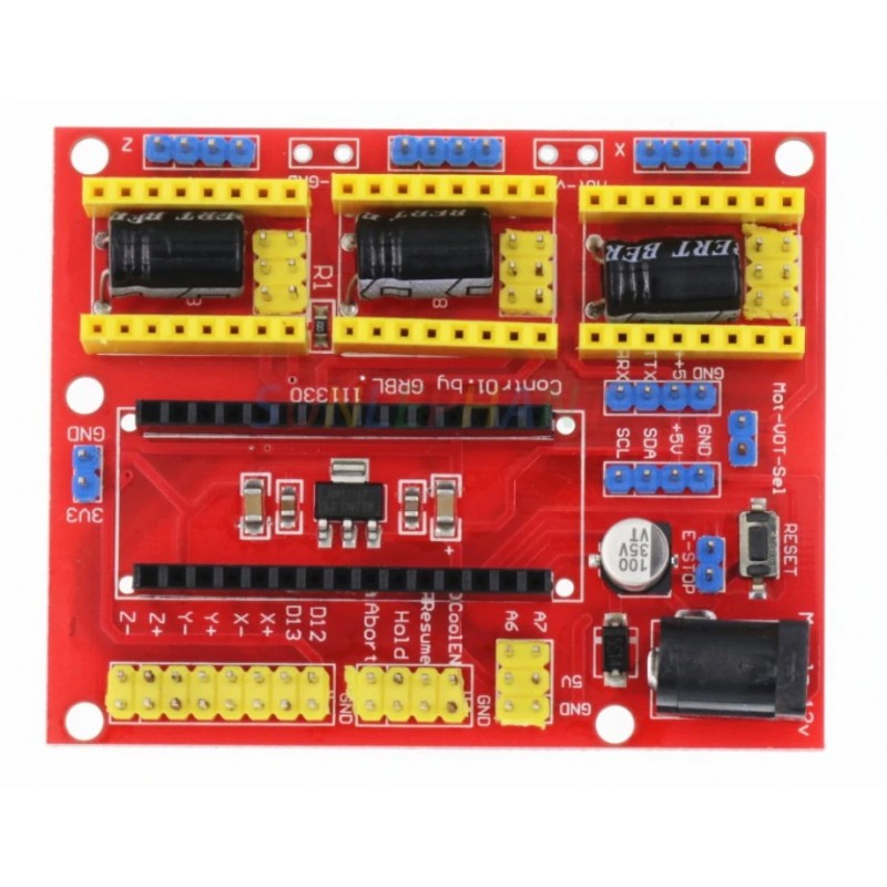 CNC Shield Nano V4 - Extension board for stepper motor drivers - Kamami ...
