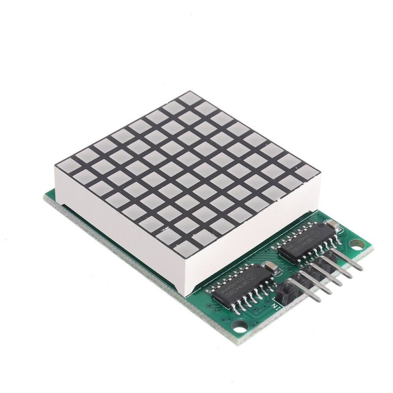 8x8 LED matrix display - red - Kamami on-line store