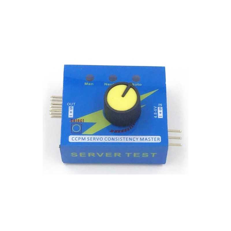 Multi Servo Tester 3CH - tester of servos and ESC regulators - Kamami ...