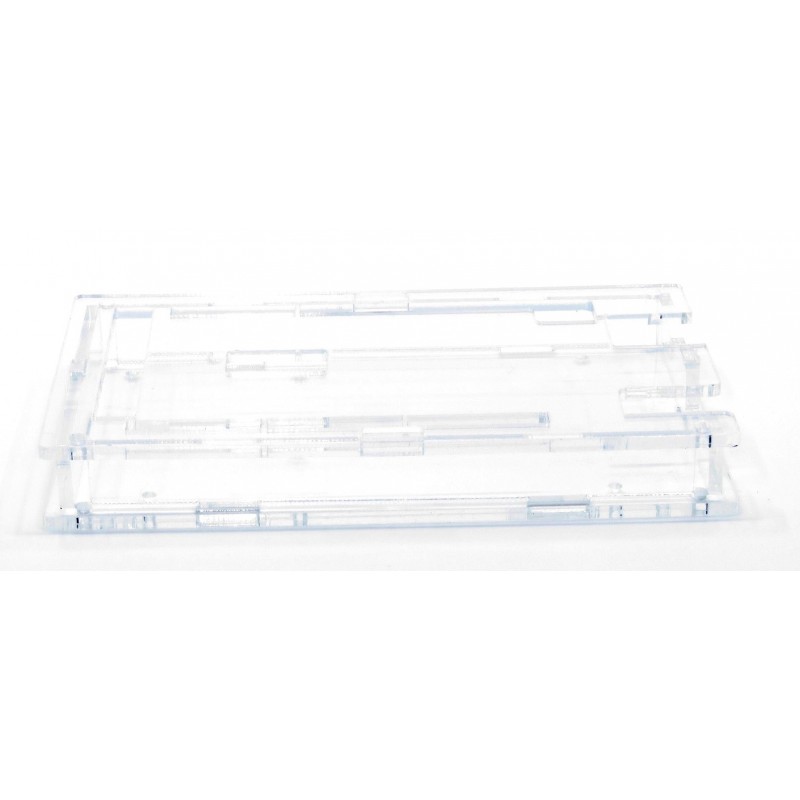 Case for Arduino Mega2560 transparent, closed - Kamami on-line store