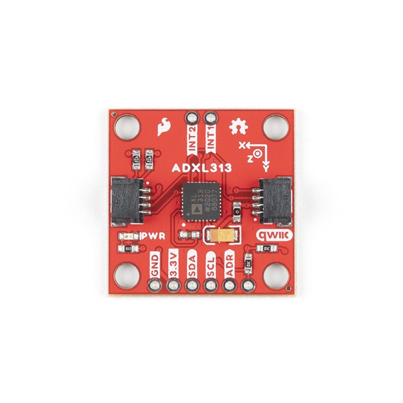 Qwiic Triple Axis Digital Accelerometer Breakout Module With 3 Axis Adxl313 Accelerometer