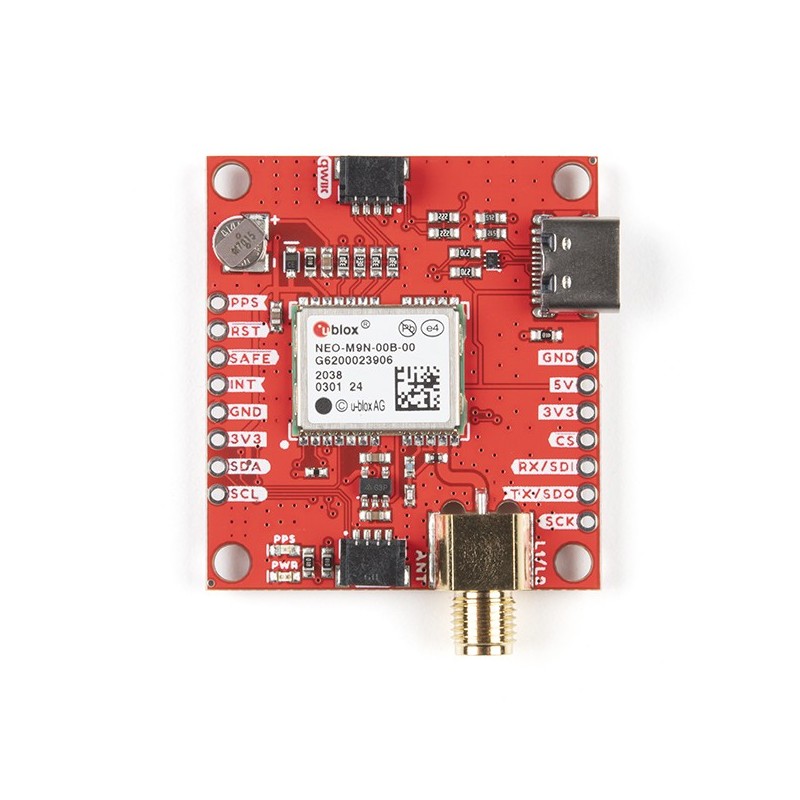 GPS Breakout - GPS module with NEO-M9N chip (SMA antenna connector ...