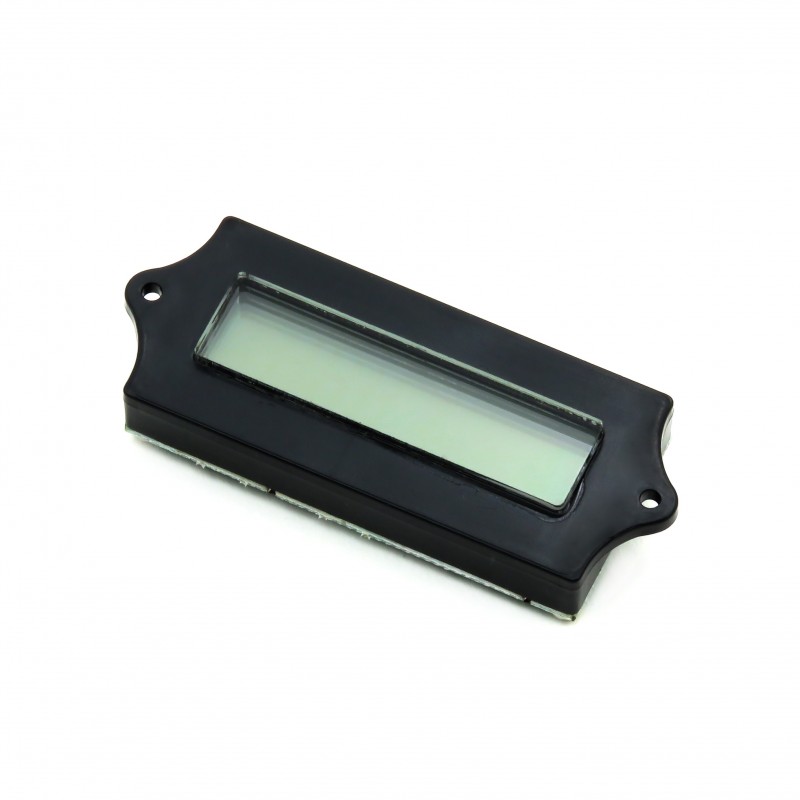 Battery capacity tester with LCD display (white) - Kamami on-line store