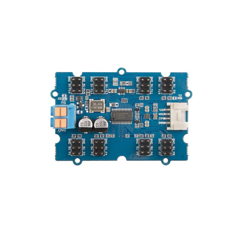 Grove 16-Channel PWM Driver - module with 16-channel PWM PCA9685 driver ...