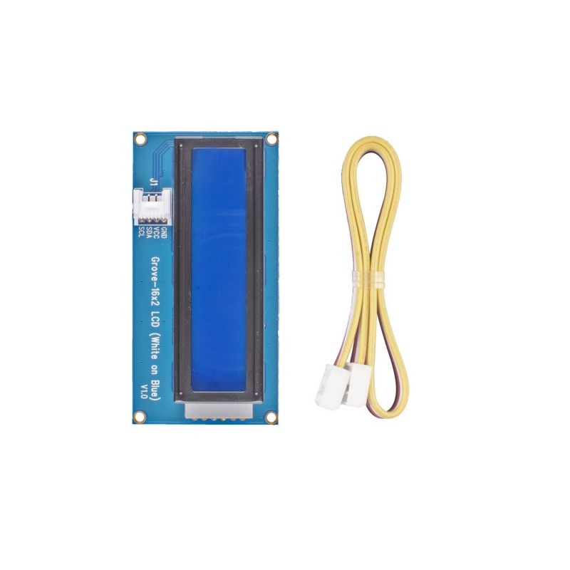 Grove 16x2 LCD - module with 16x2 LCD display (blue) - Kamami on-line store