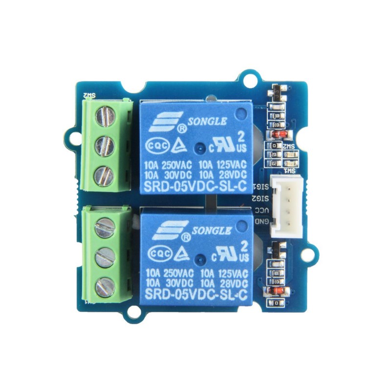Grove 2-Channel SPDT Relay Module - Kamami on-line store