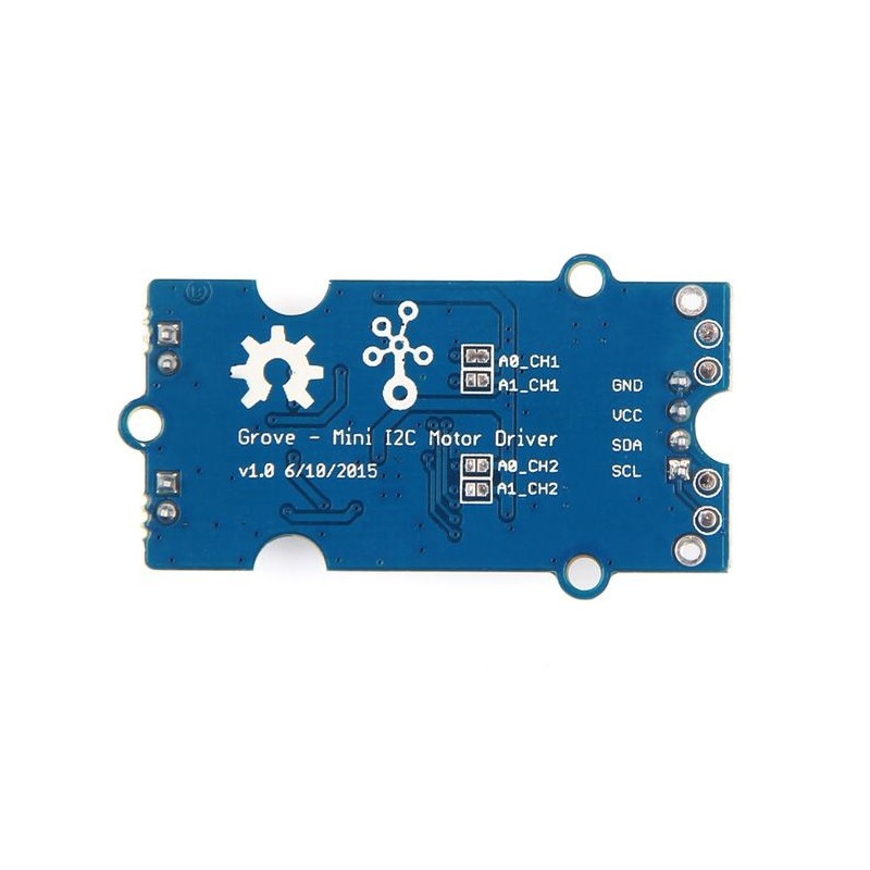 Grove I2C Mini Motor Driver - 2-channel driver for DC motors - Kamami ...