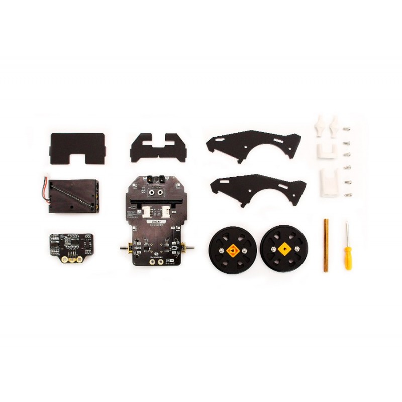 BITCAR - zestaw do budowy robota dla micro:bit - sklep Kamami