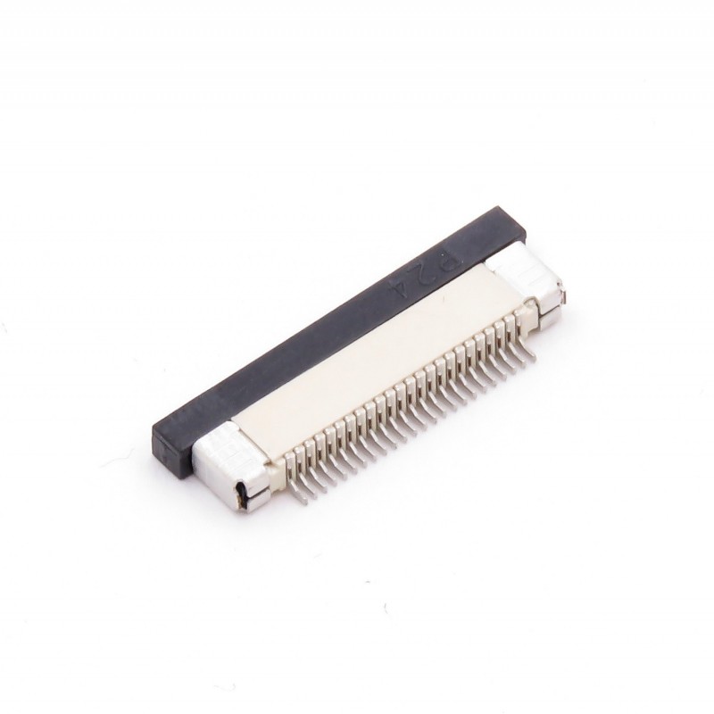 24-pin 0.5mm pitch bottom-contact FPC SMT Connector - Kamami on-line store