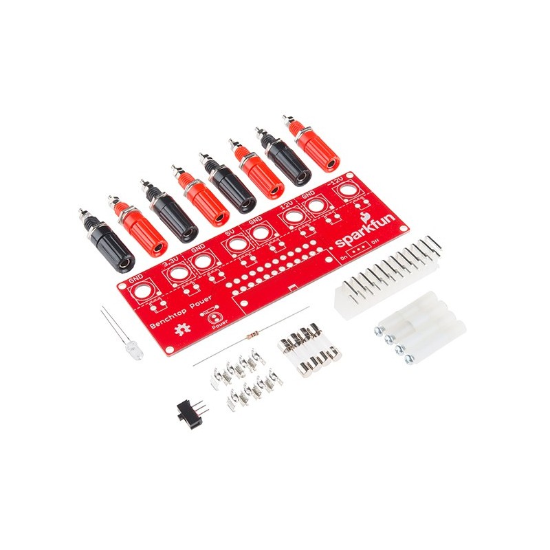 Benchtop Power Board - power adapter with ATX connector - Kamami on ...