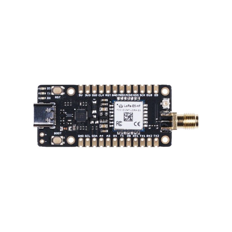 LoRa-E5 mini - development board with LoRa-E5 (STM32WLE5JC) - Kamami on ...