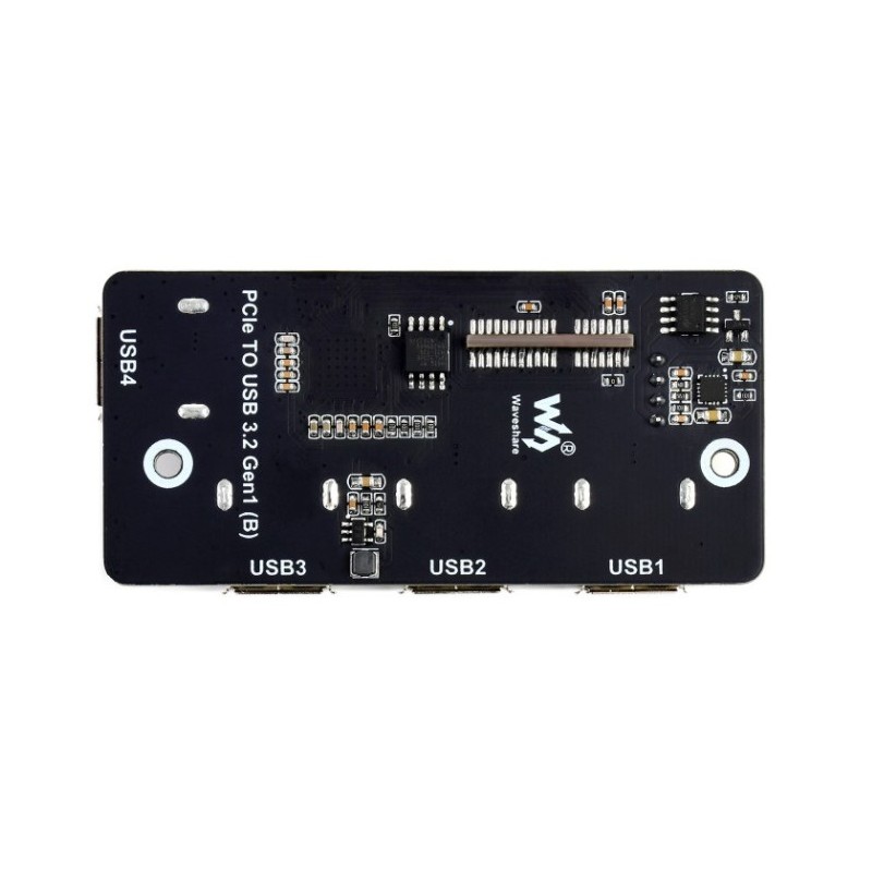 Adapter PCIe-USB 3.2 Gen1 (B) do Raspberry Pi CM4 - Waveshare 18899 ...