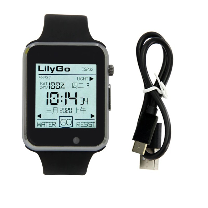 T-WATCH-2020 - programmable Smartwatch with ESP32 module - Kamami on ...