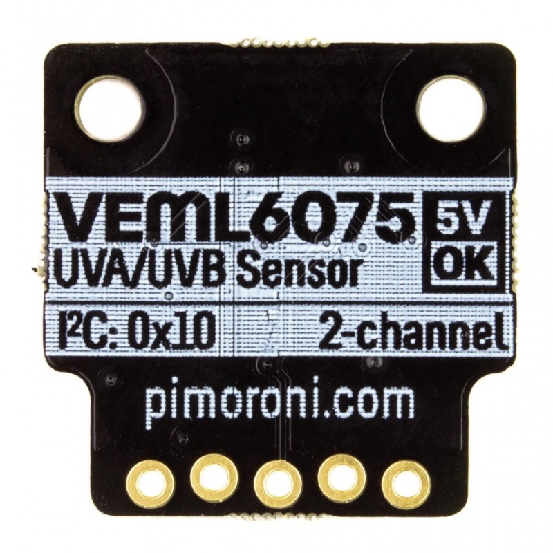 VEML6075 UVA/B Sensor Breakout - moduł z czujnikiem światła UV - sklep Kamami