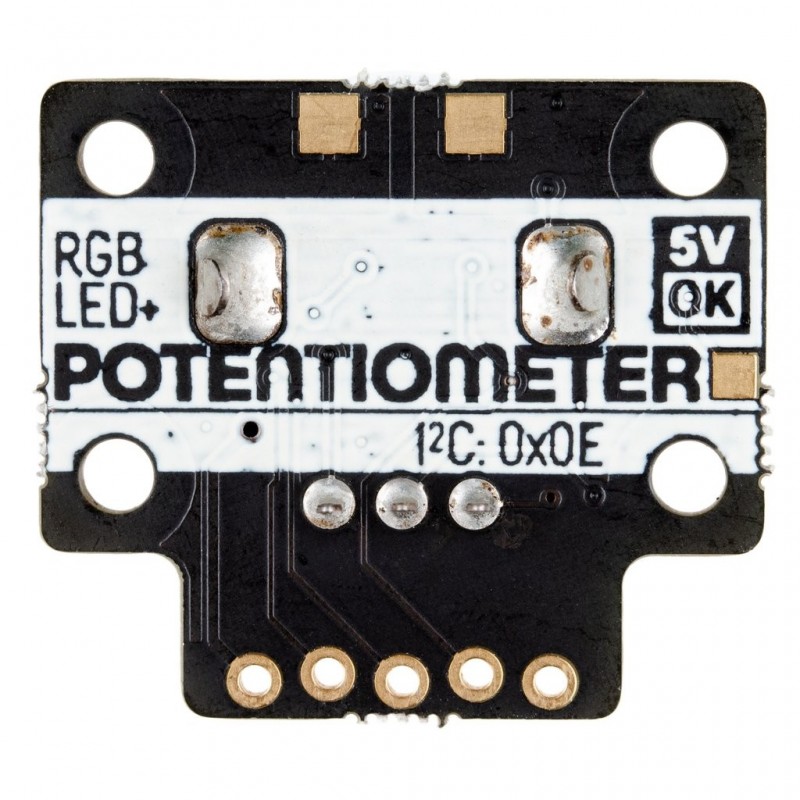 RGB Potentiometer Breakout - module with a potentiometer and RGB ...