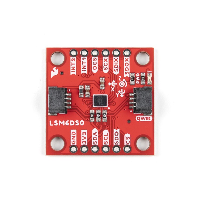 Qwiic 6 Degrees of Freedom Breakout - module with 6-axis IMU LSM6DSO ...