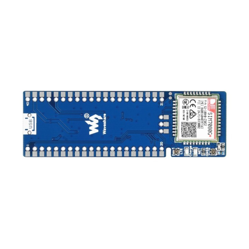 Moduł Pico-SIM7080G-Cat-M/NB-IoT do Raspberry Pi Pico - Waveshare 20036 ...