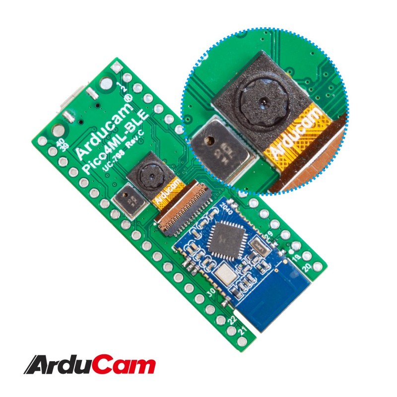 Arducam Pico4ML TinyML Dev Kit - zestaw rozwojowy z mikrokontrolerem ...