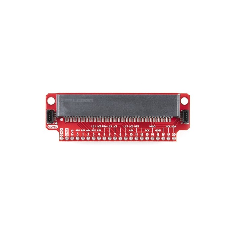 Qwiic micro:bit Breakout - adapter for the micro:bit module (with ...