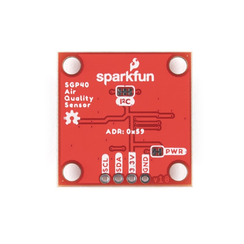 Qwiic Air Quality Sensor - module with SGP40 air quality sensor ...