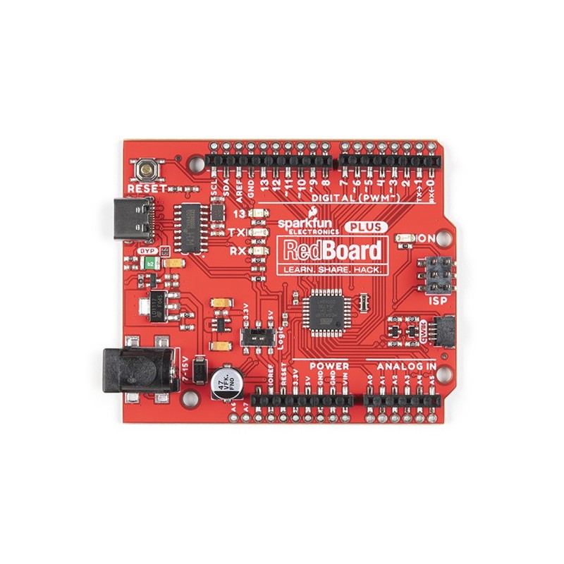 SparkFun RedBoard Plus - płytka bazowa z mikrokontrolerem ATmega328P - sklep Kamami