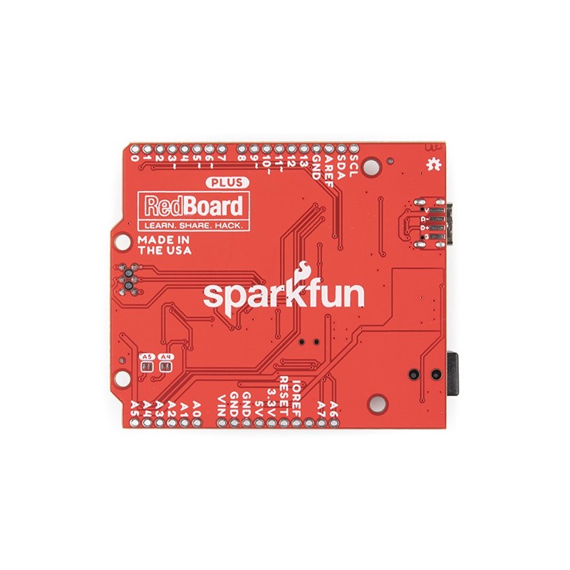 SparkFun RedBoard Plus - base board with ATmega328P microcontroller ...