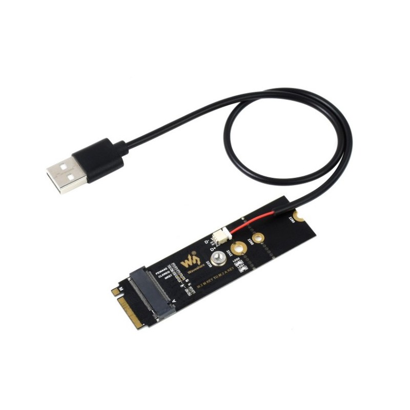 Adapter M.2 M Key na M.2 A Key - Waveshare 20315 - sklep Kamami