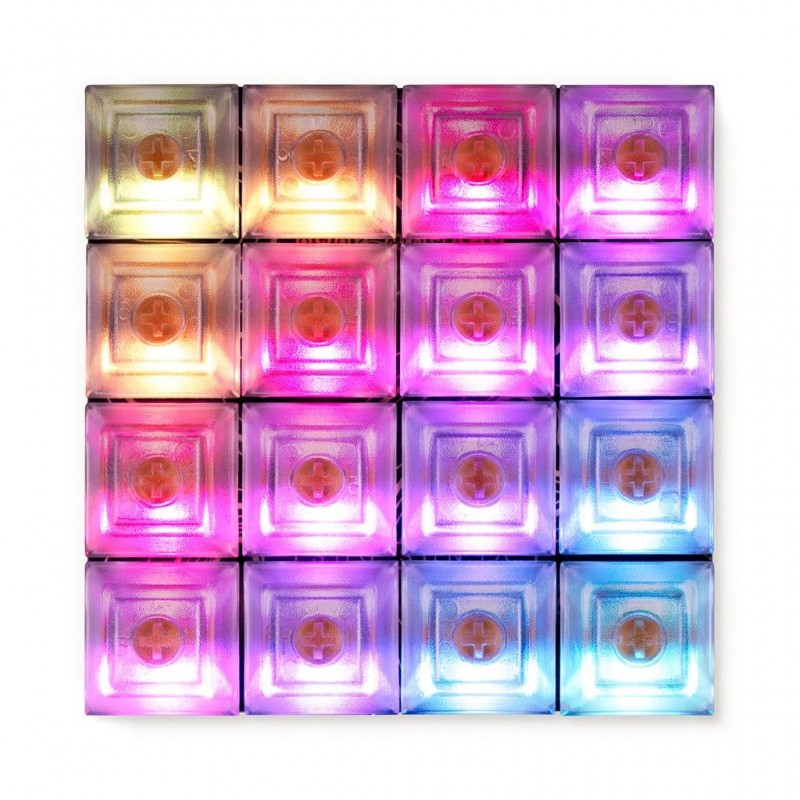 Keybow 2040 Linear Keys - 4x4 keyboard with illuminated buttons ...