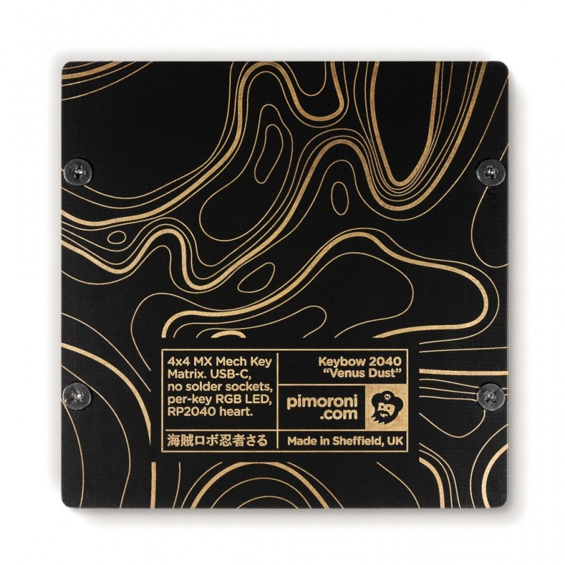 Keybow 2040 Linear Keys - 4x4 keyboard with illuminated buttons ...