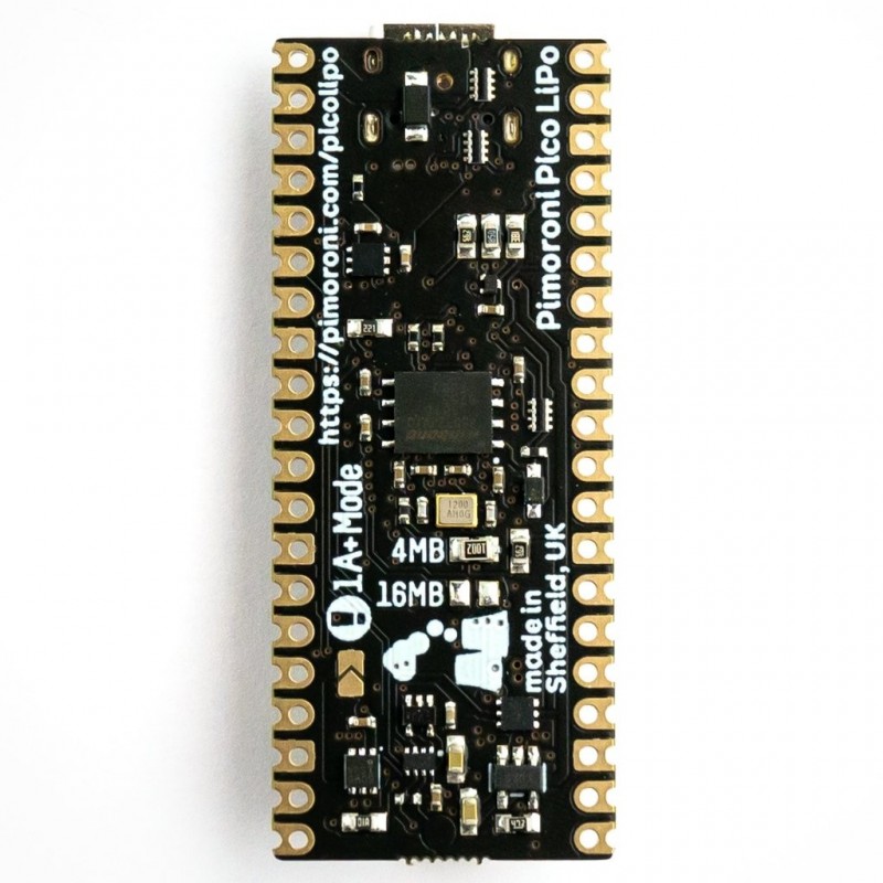Pimoroni Pico LiPo - board with RP2040 microcontroller - Kamami on-line ...