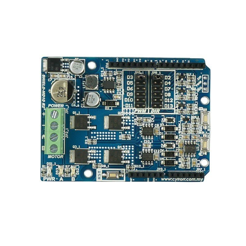 MD10 DC Motor Driver Shield 10A 7V-30V - moduł rozszerzeń ze ...