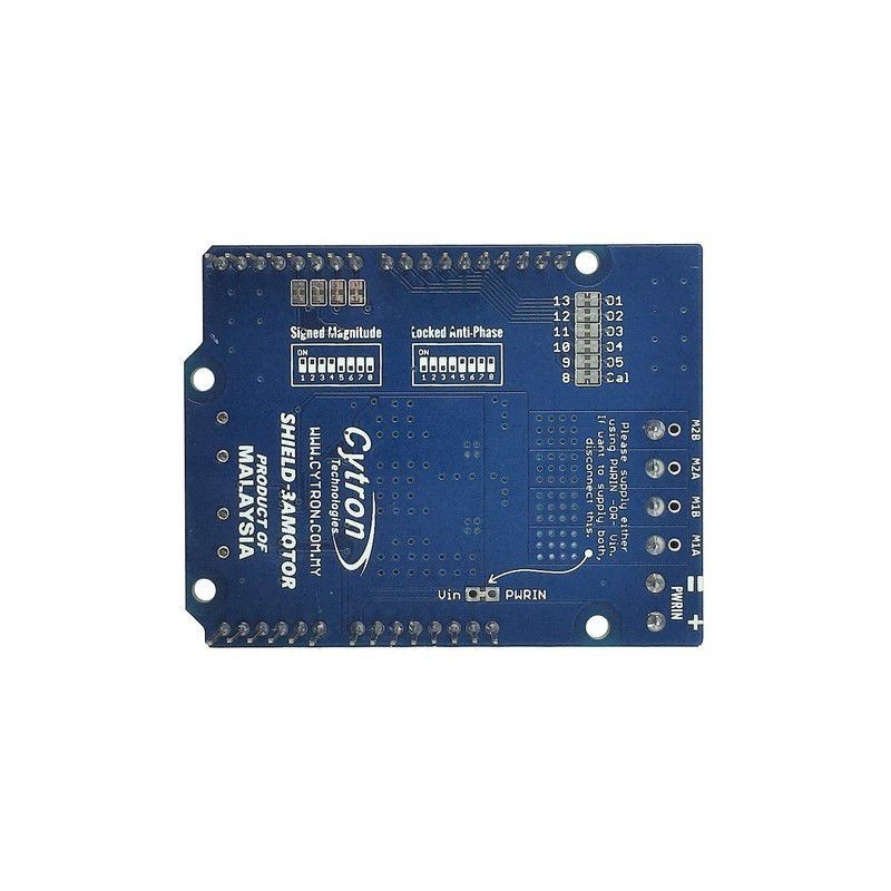 SHIELD-3AMOTOR DC Motor Driver Shield 1,2A 7V-30V - 2-channel DC motor ...
