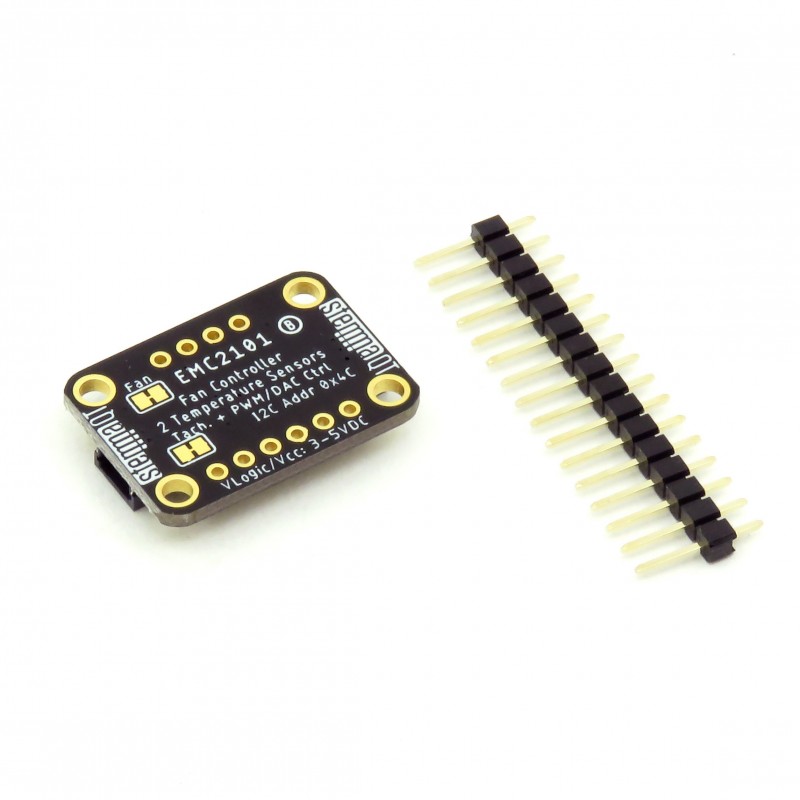 STEMMA QT EMC2101 I2C PC Fan Controller and Temperature Sensor - moduł ...