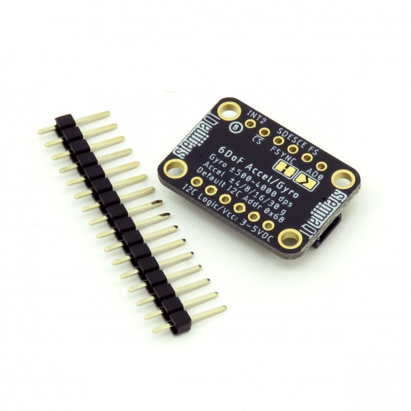 STEMMA QT ICM-20649 Wide Range ±30g ±4000dps 6-DoF IMU - module with 6 ...